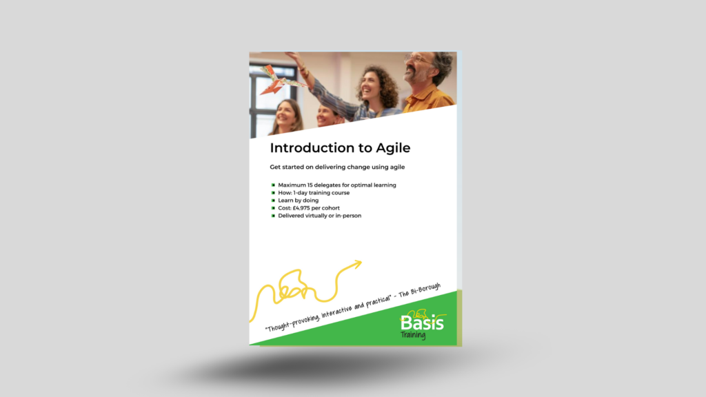 Download the Introduction to Agile brochure - Basis Training