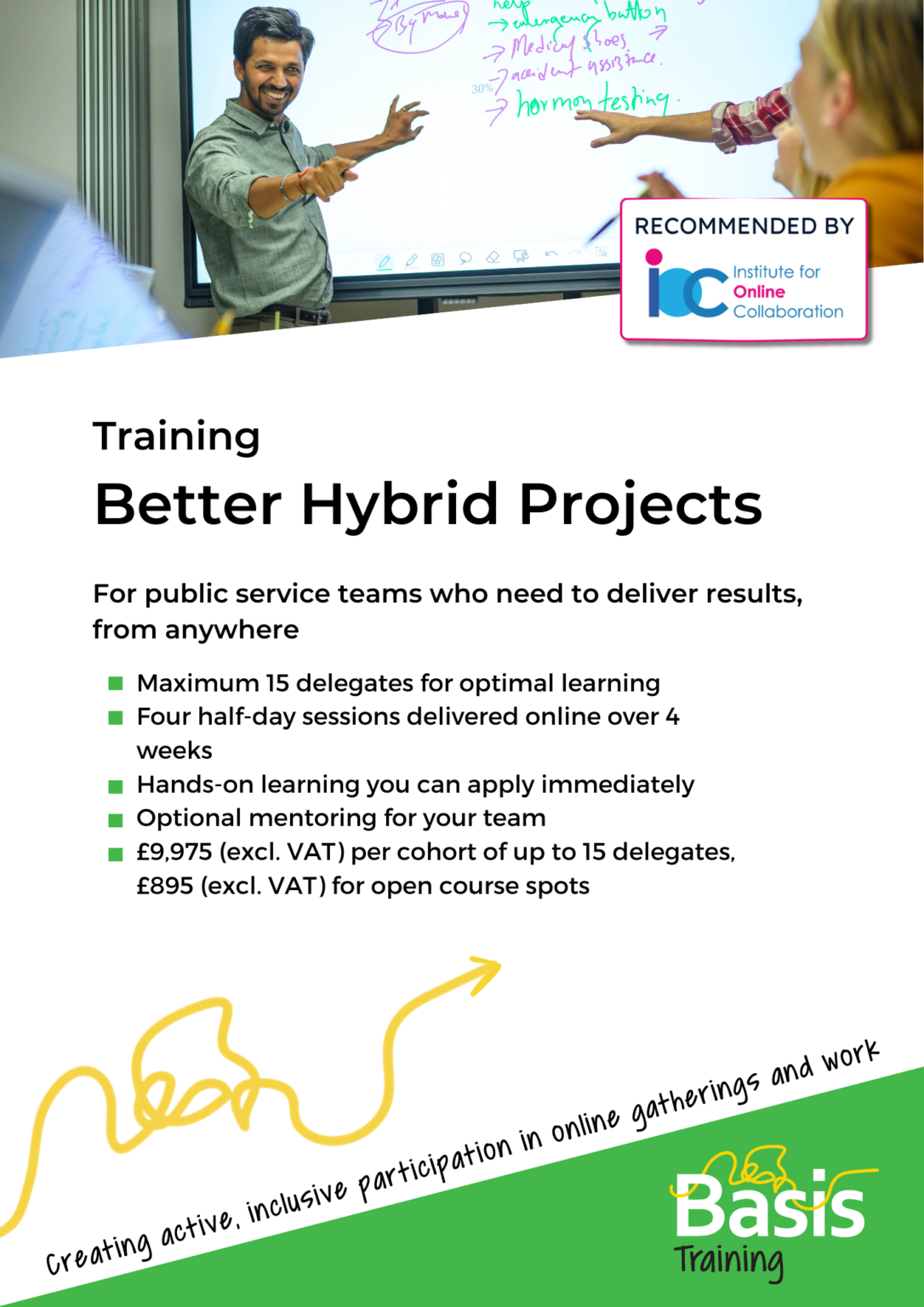 Download our 'Better Hybrid Projects' Brochure - Basis Training