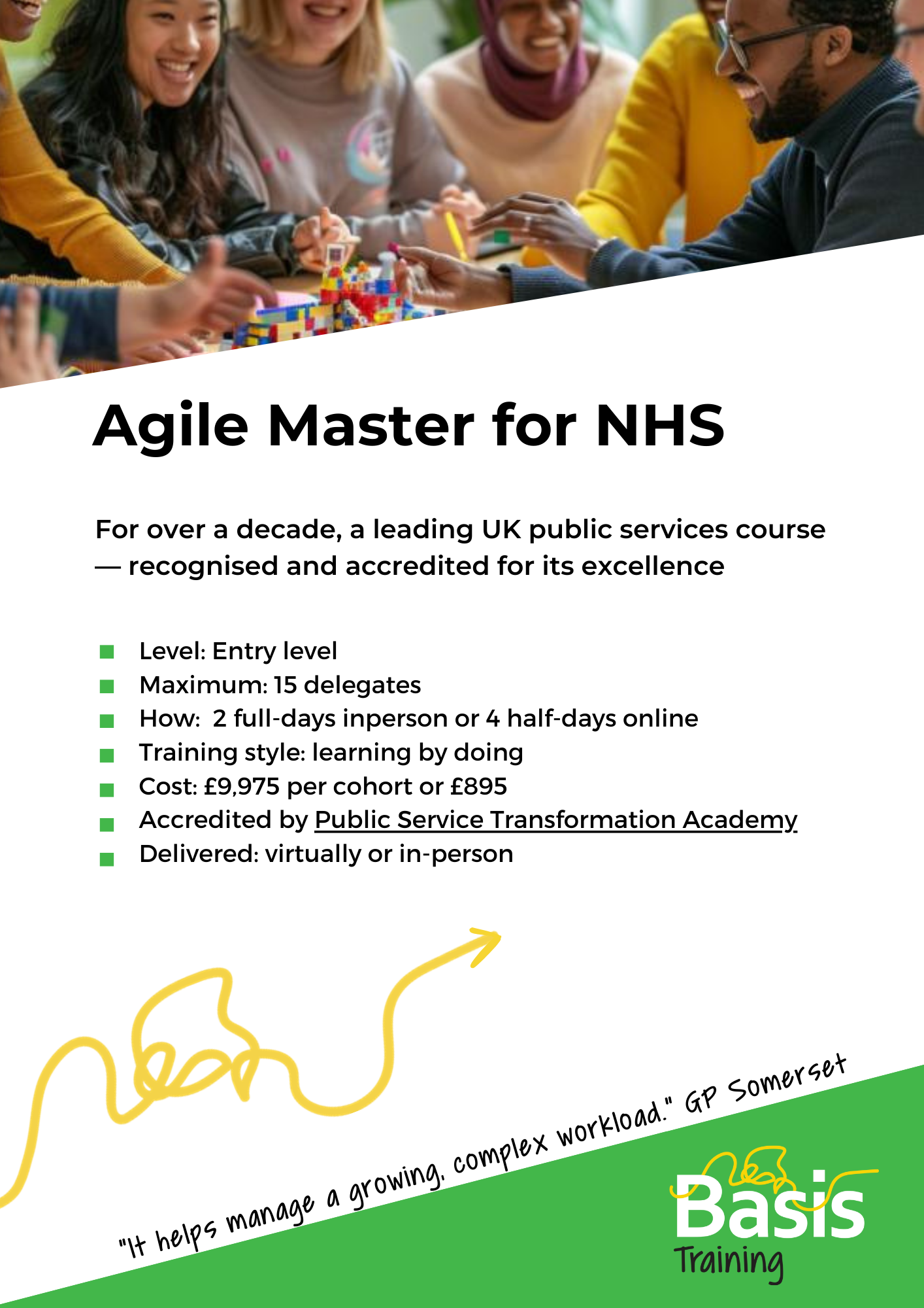 Download the Agile Master for NHS brochure - Basis Training